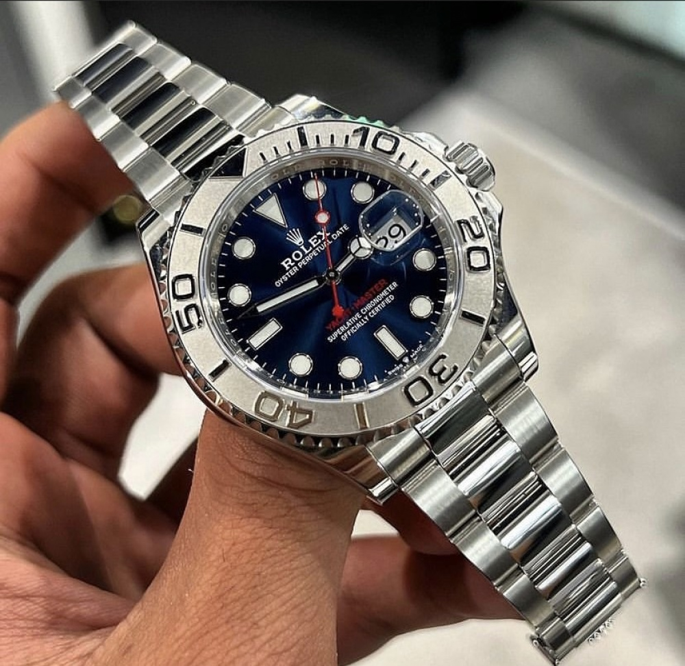 Rolex Yacht-Master prata - Henry18k RS