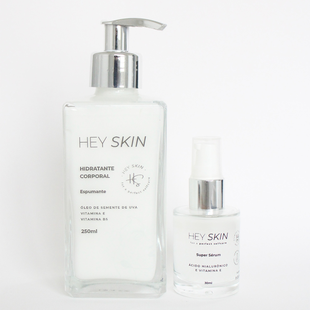 kit skincare hidratação - HEY SKIN