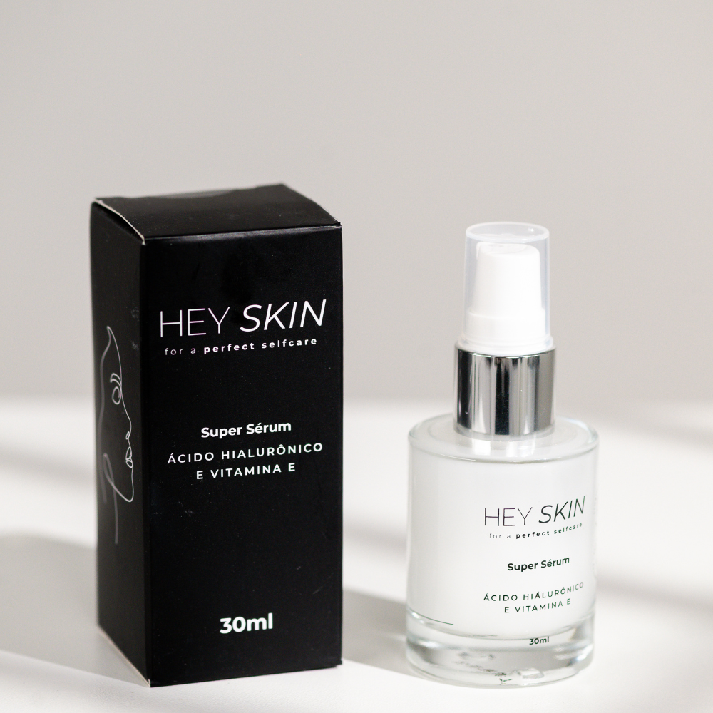 Sérum com Ácido Hialurônico e Vitamina E - HEY SKIN