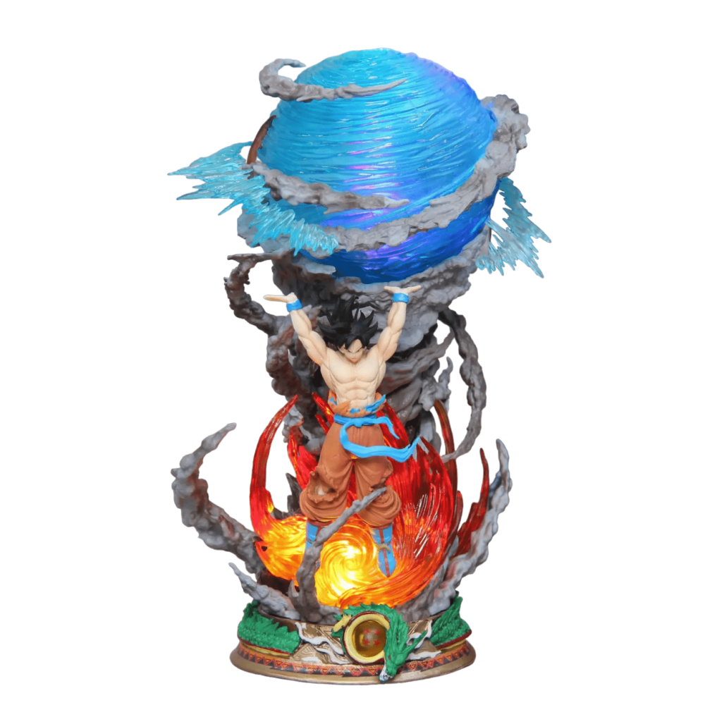 Action Figure Goku Genki Dama Dragon Ball Z C/ Luz Luminária - Hype ...