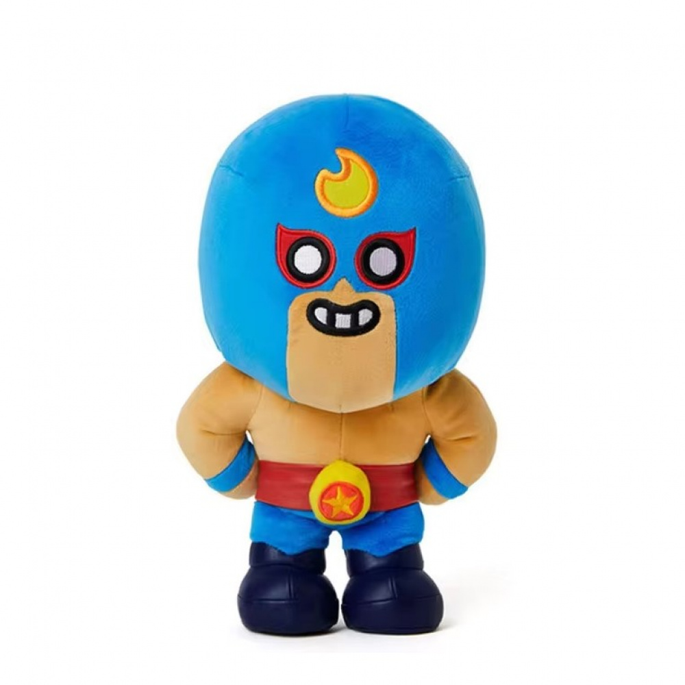 Brinquedo de Pelúcia Jogo Brawl Stars El Primo 23cm - Hype Loja © - Os HYPES estão aqui!