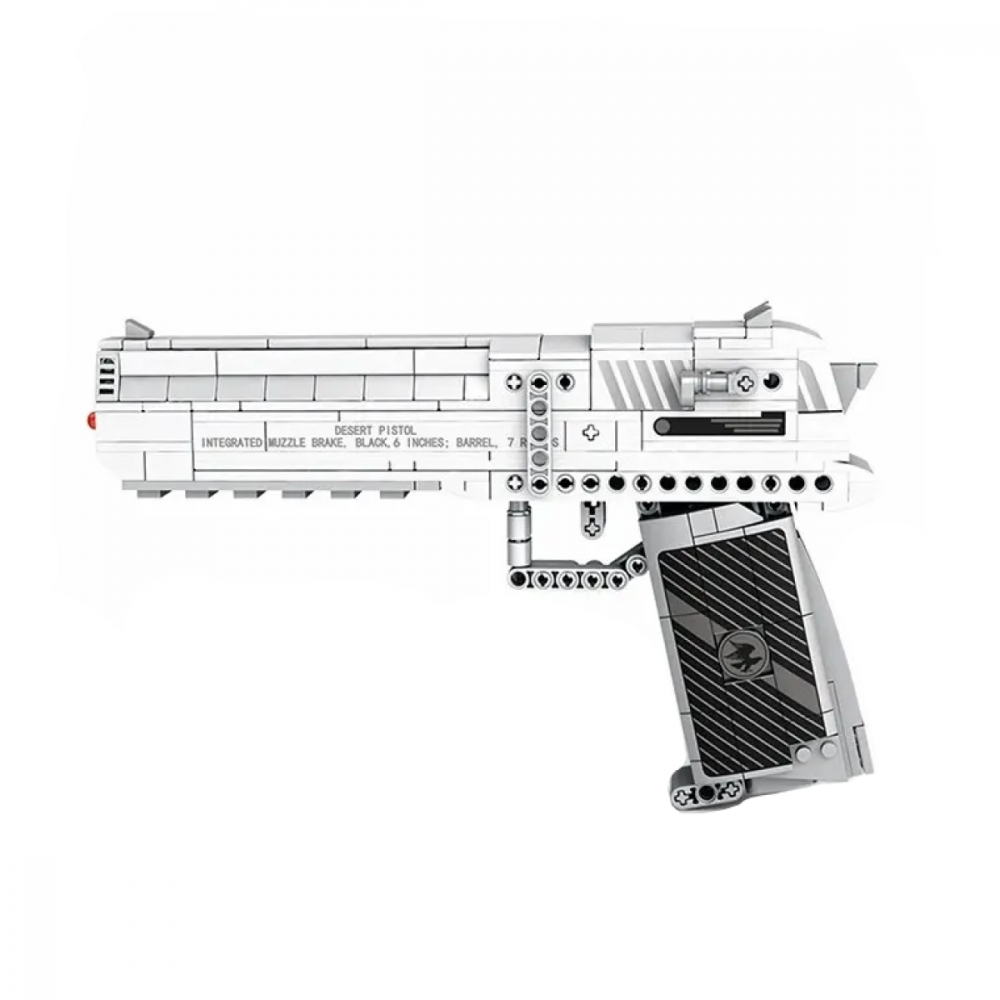 Pistola Desert Eagle 0.50 Arma De Blocos Lança Dardos 26cm - Hype Loja ...