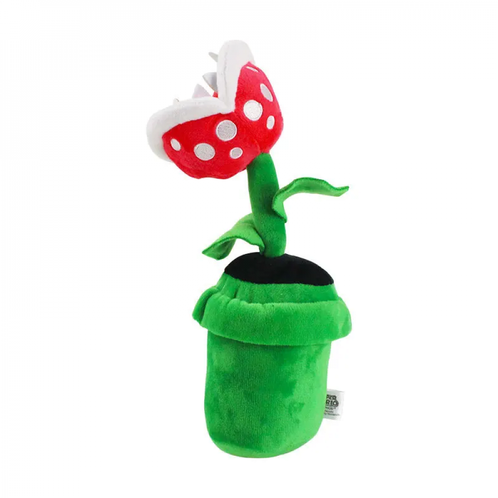 Planta Carnívora Mario Bros Piranha Pelúcia Brinquedo 26cm - Hype Loja ...