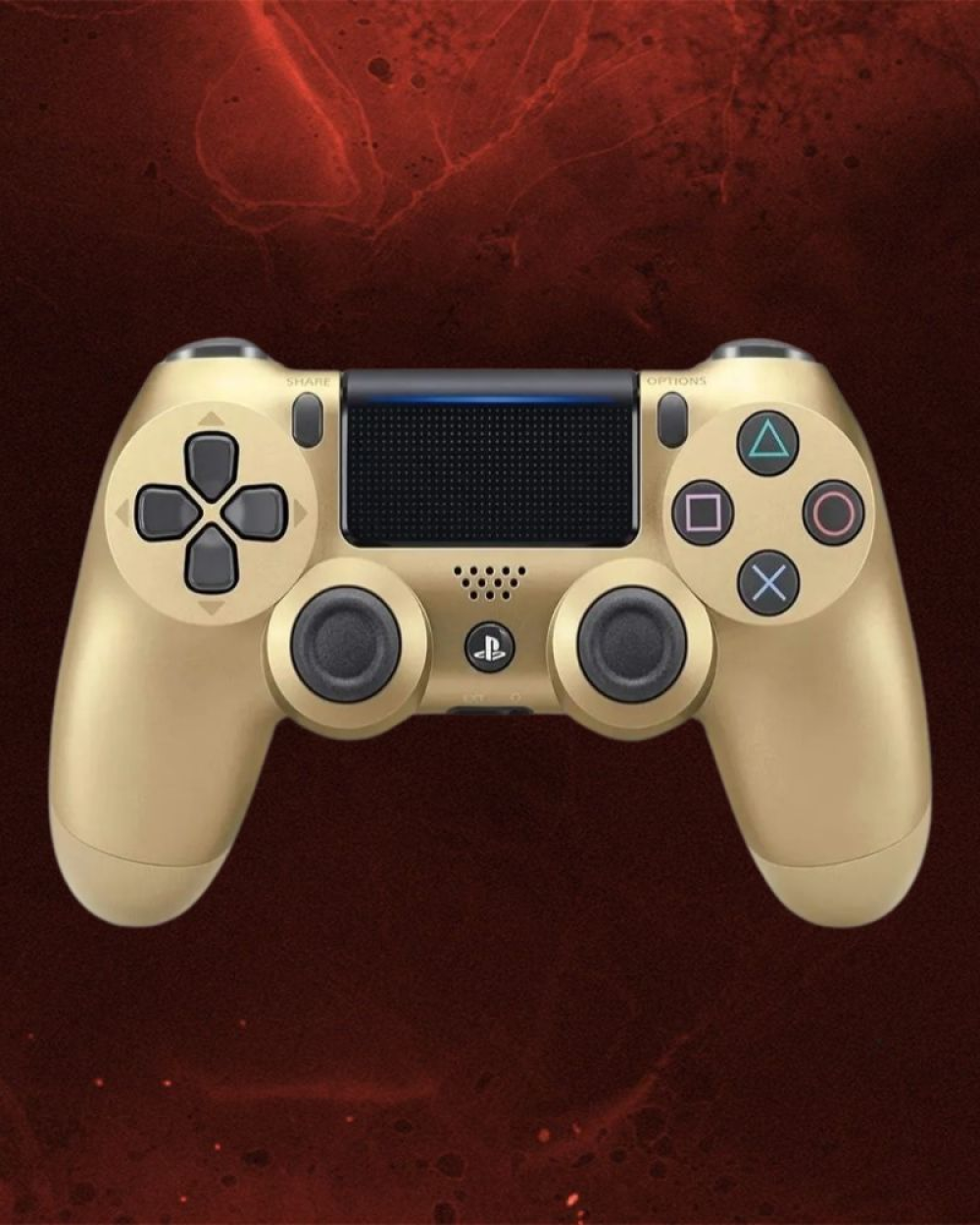 Controle PS4 Dualshock 4 Gold - iLLusion Games Joinville