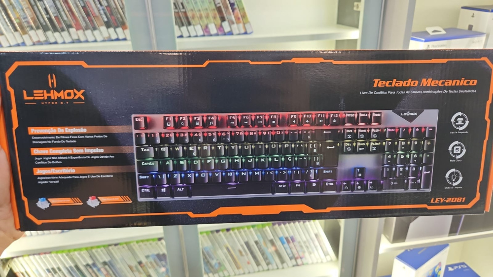 Teclado Mecânico Lehmox LEY-2081 - iLLusion Games Joinville