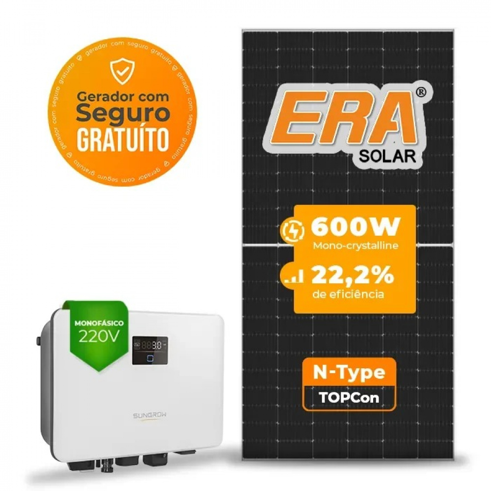 Gerador Solar 800kwh/mês - Imperial Solar