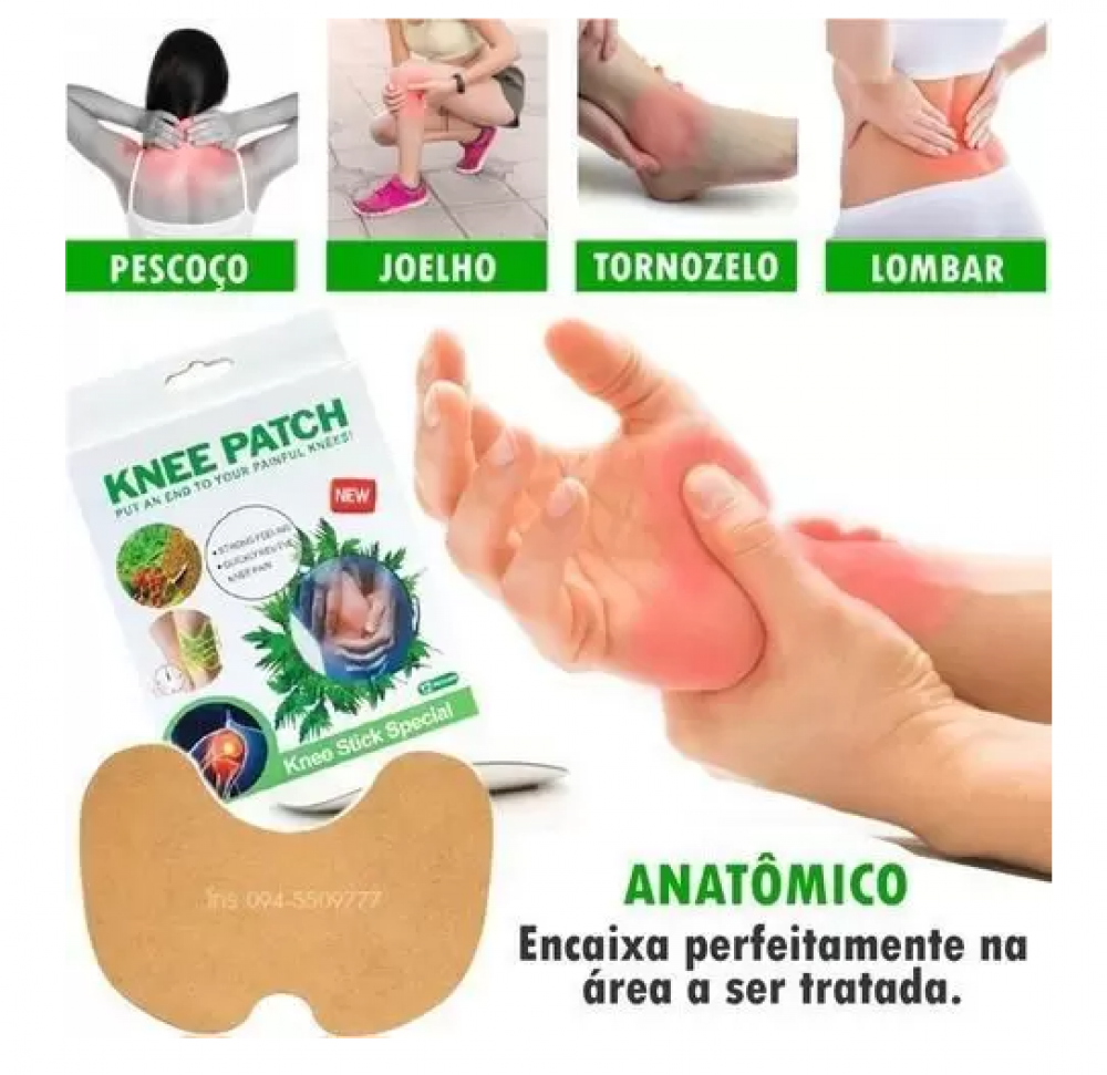 Patch Alívio das dores musculares - Imperyuss