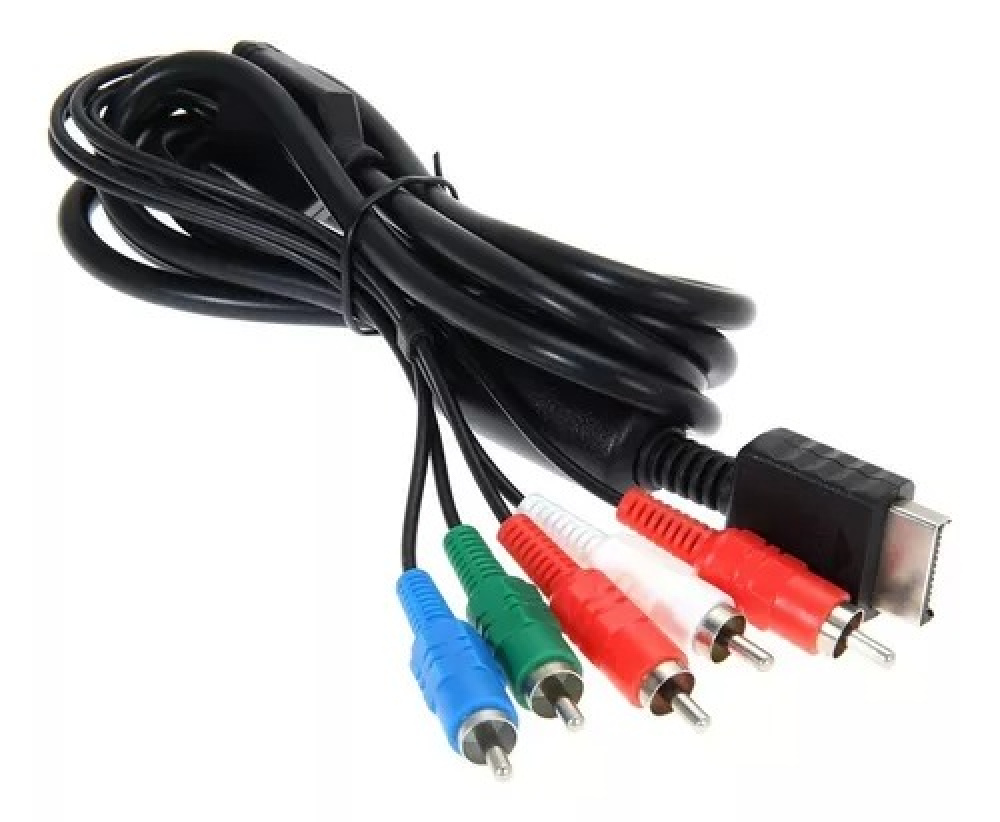 Cabo Componente Vídeo Ps2 Alta Definição - Inforleo