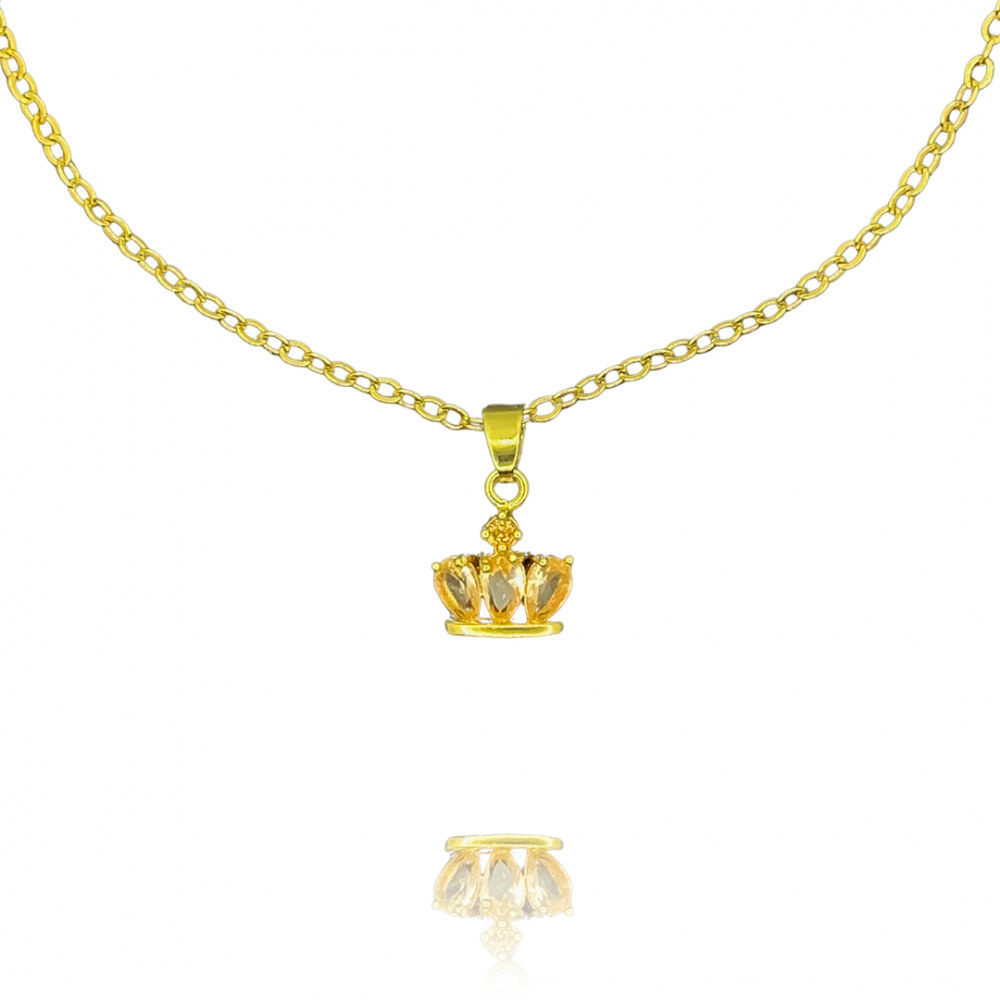 Colar Crown - Aço Inox - Inspire by Adriana