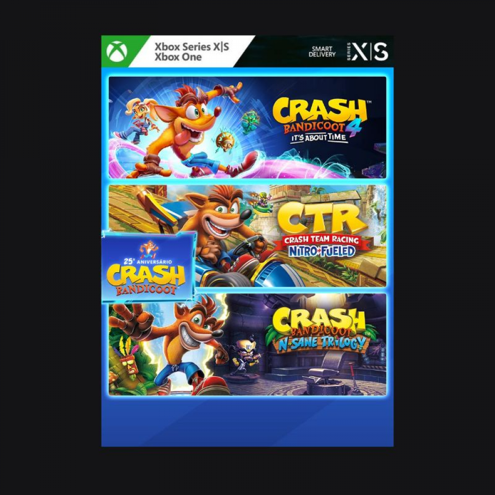 Crash pacote Crashiversario Xbox One e Series X/S - Mídia Digital ...