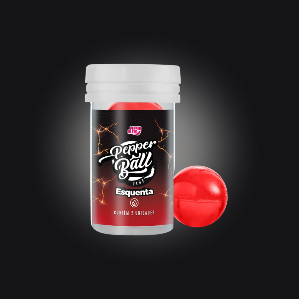 Bolinha Explosiva Esquenta e Gela | 2 unidades | Pepper Ball - Intimilla