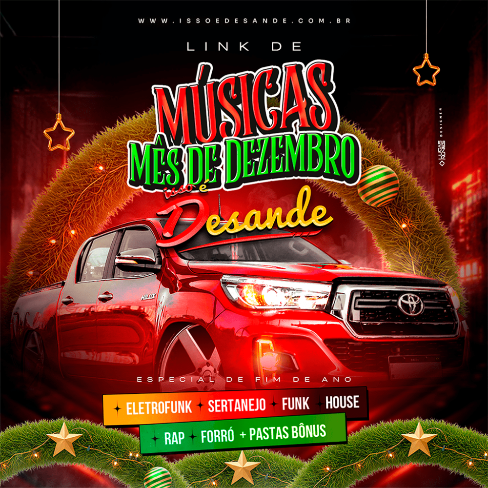 PASTA DE MÚSICAS COMPLETO - DEZEMBRO 2025 - ESPECIAL FIM DE ANO - Isso ...