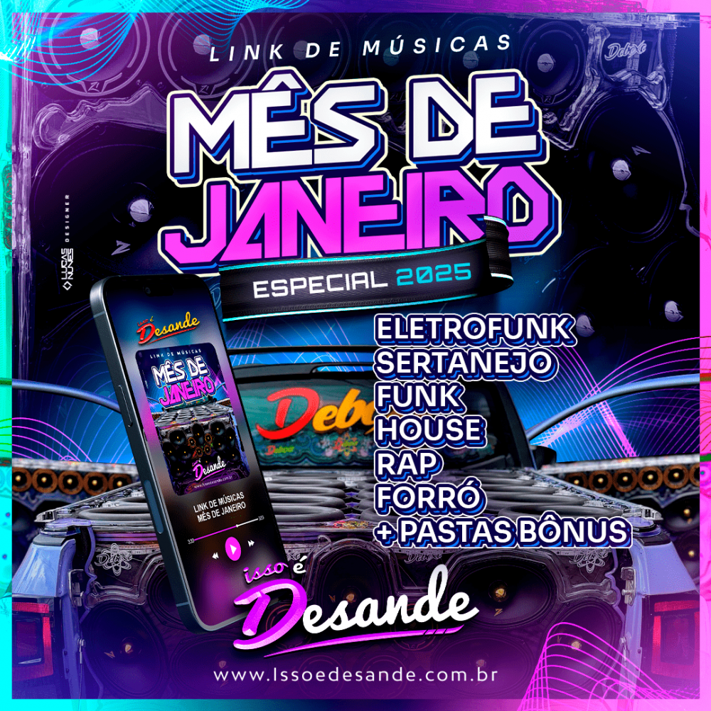 PASTA DE MÚSICAS COMPLETO - JANEIRO 2025 - ESPECIAL ANO NOVO VINHETAS ...