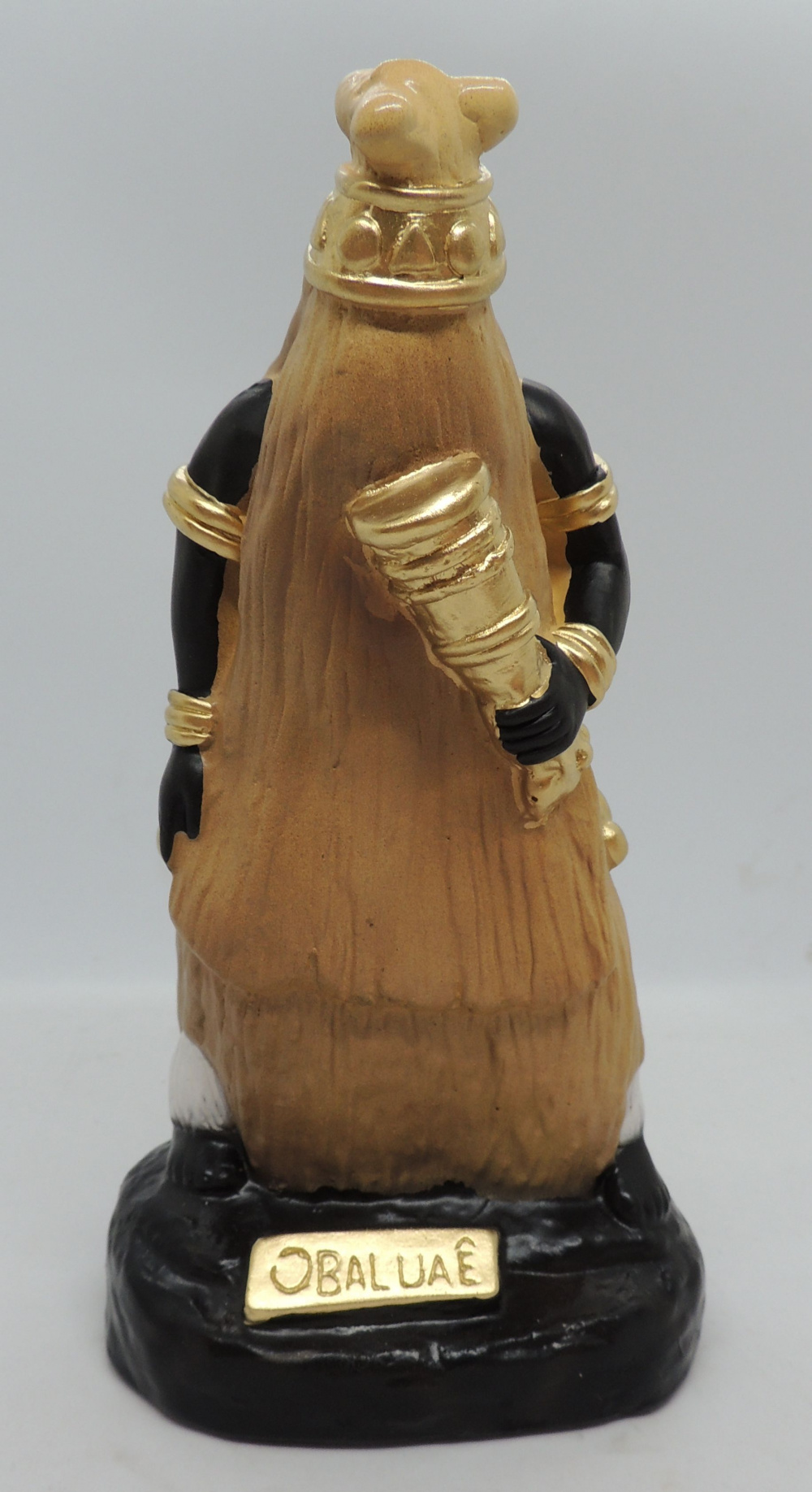Estátua Imagem Obaluae Candomble 25cm - Ita Balago - Loja de Artigos ...