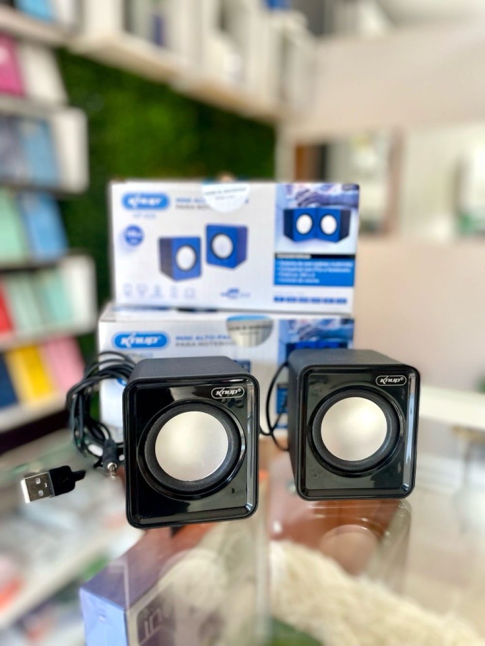 Mini Alto-falante Para Pc Knup KP-609 - itech Capanema