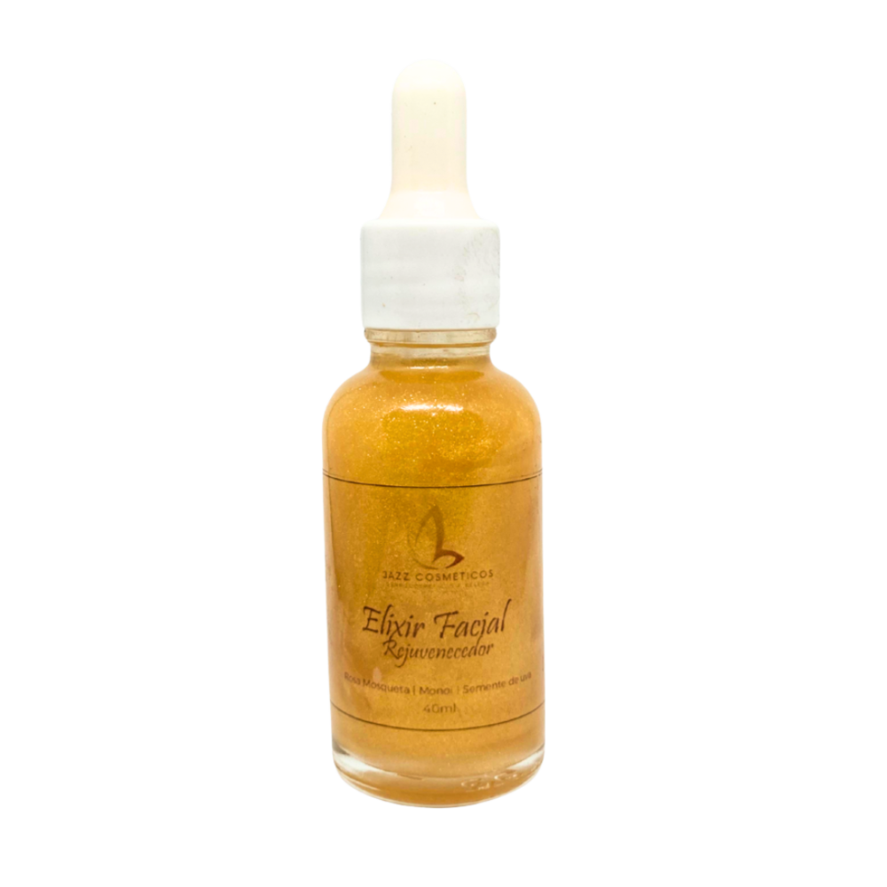 Elixir Facial Vegano Rejuvenescedor de Rosa Mosqueta - Jazz Cosméticos ...