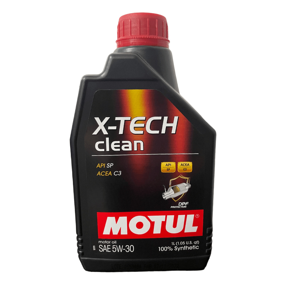 ÓLEO X TECH CLEAN SAE 5W30 API SP - 1L MOTUL - J.C Santos AutoPeças