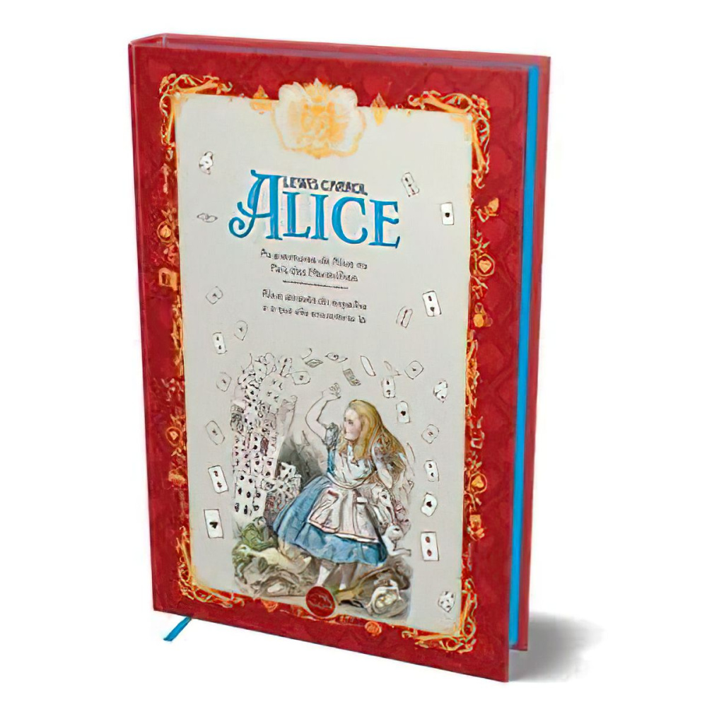 Livro Alice no País das Maravilhas - Carroll Lewis | CAPA DURA | Ed. Pandorga - JK Livraria