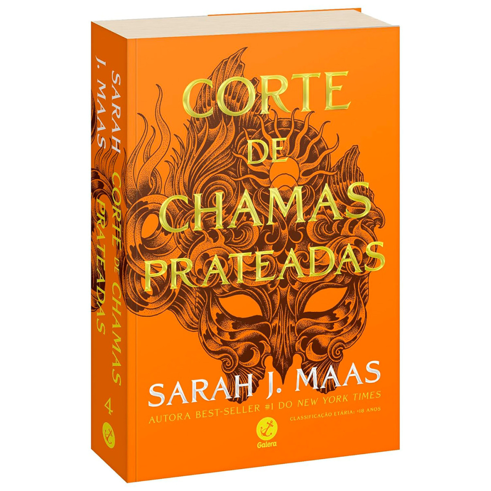 Livro Corte de Chamas Prateadas - (Vol. 4 Corte de Espinhos e Rosas ...