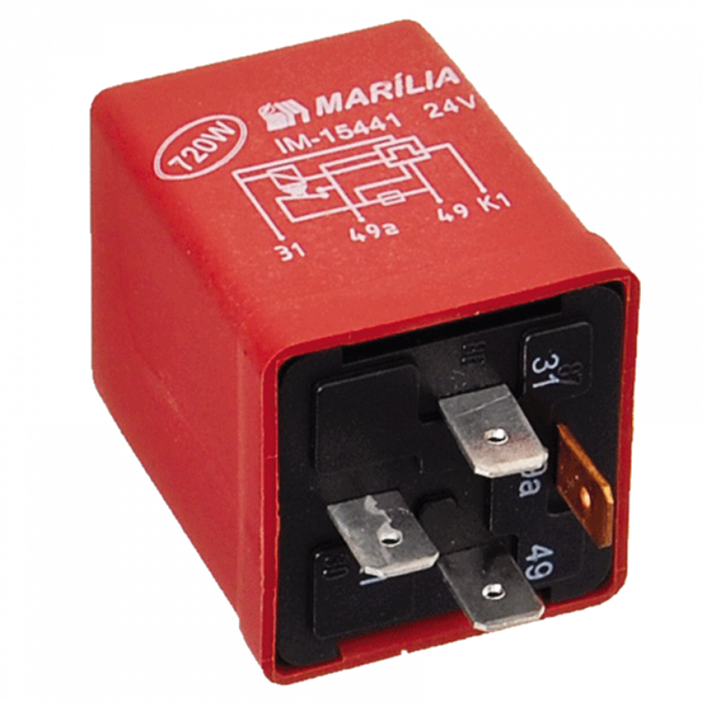 RELE DE PISCA 720 W 24 V - JM Parts
