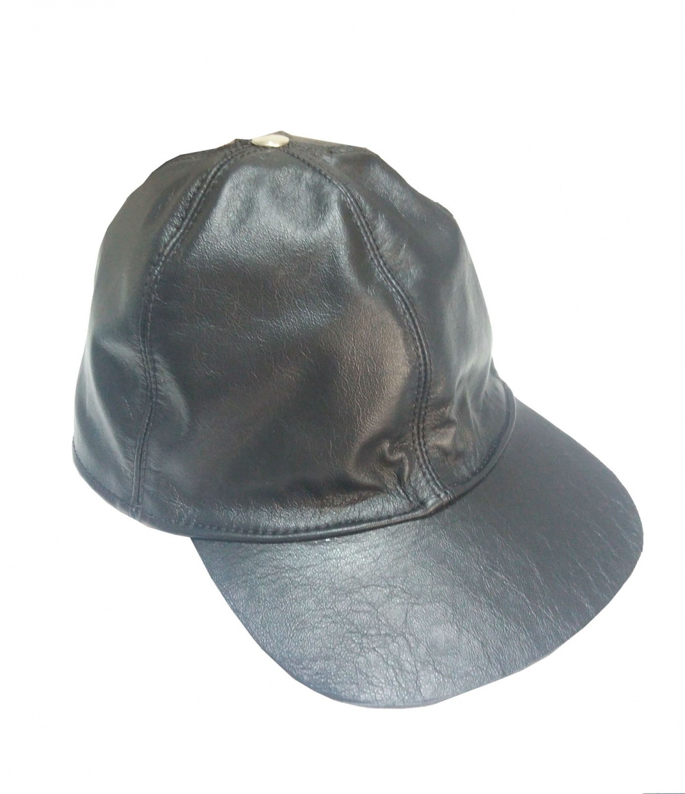 Boné Básico BO008 Couro Legítimo - Leather in Leather