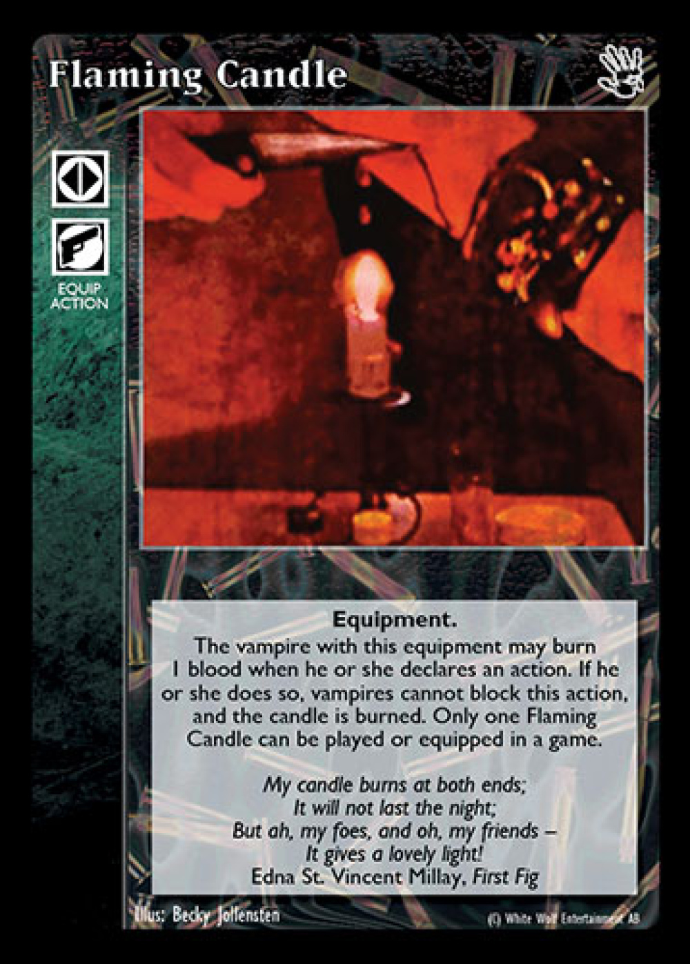 Flaming Candle - JoeStock