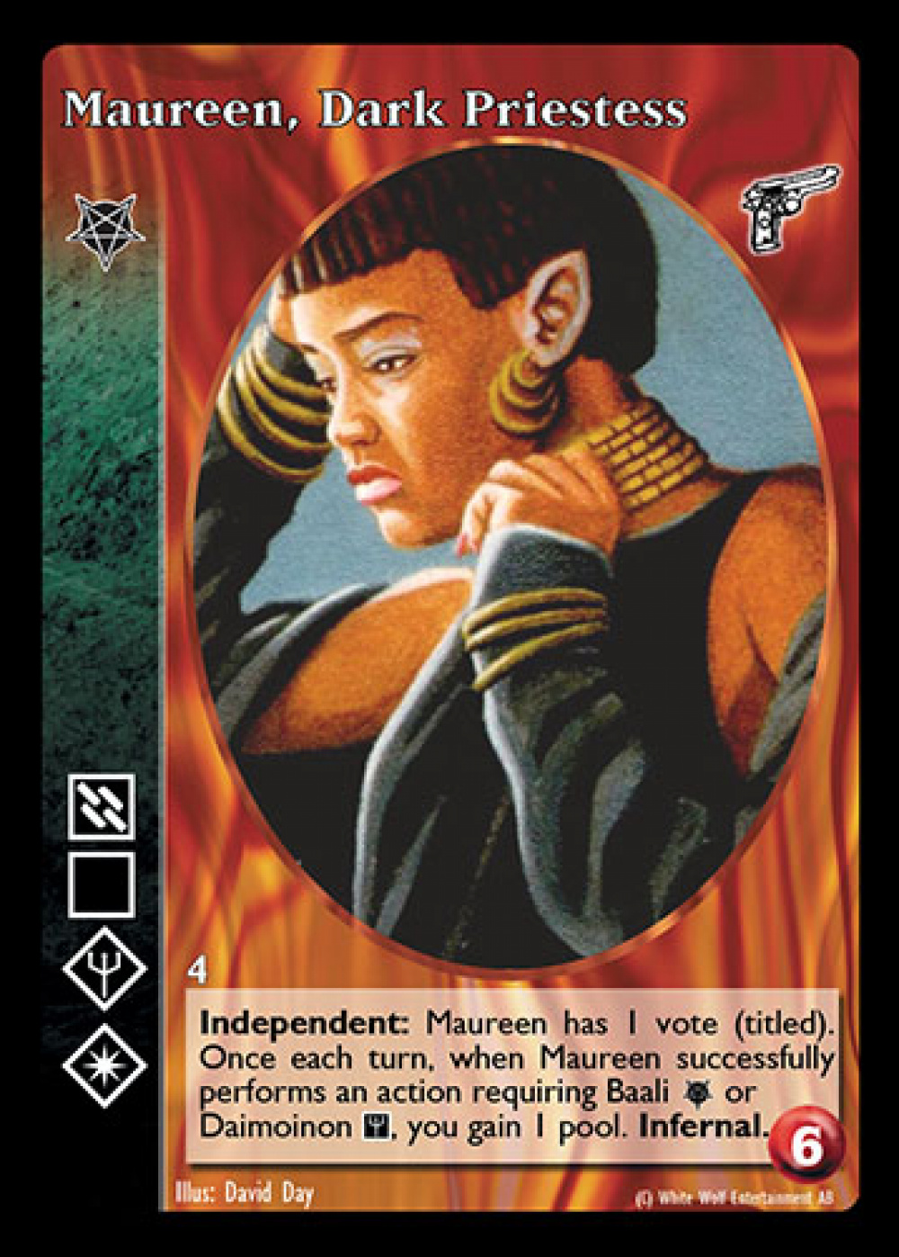 Maureen, Dark Priestess - JoeStock