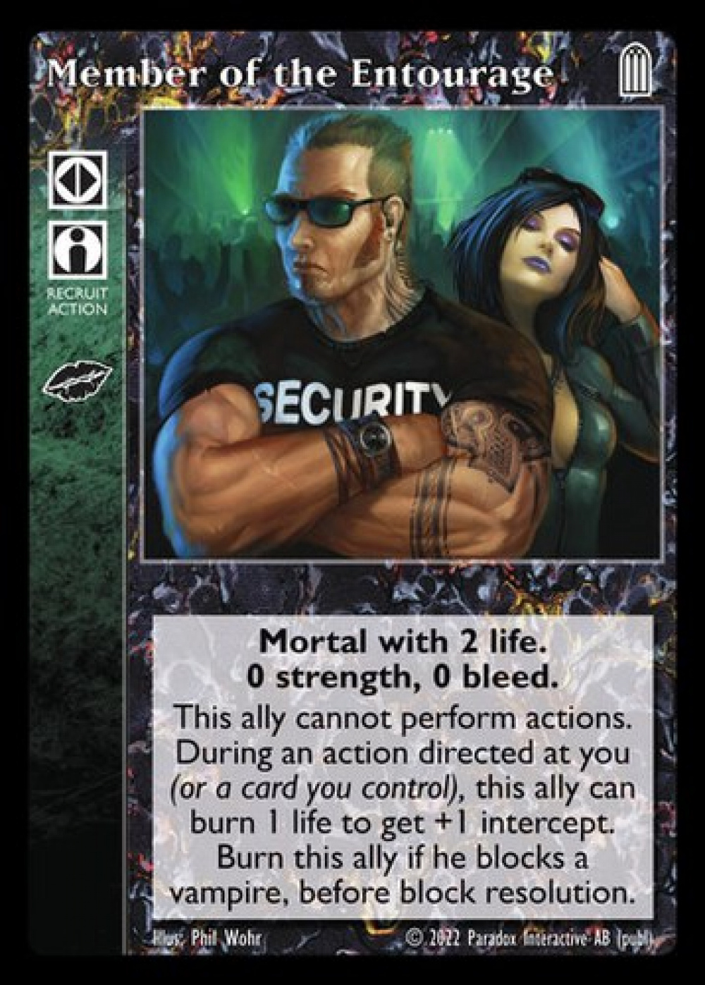 Member of the Entourage - JoeStock