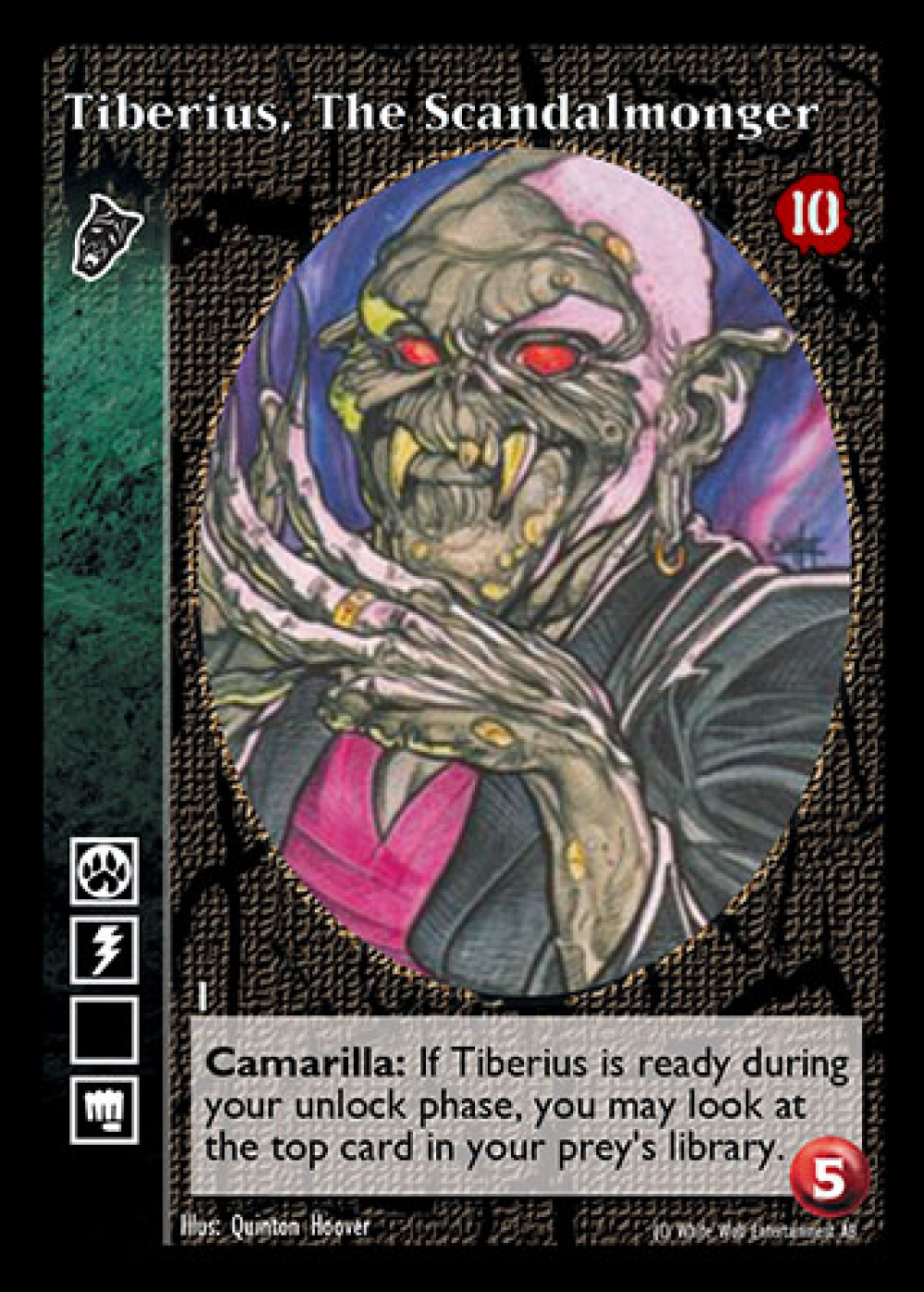 Tiberius, The Scandalmonger - JoeStock