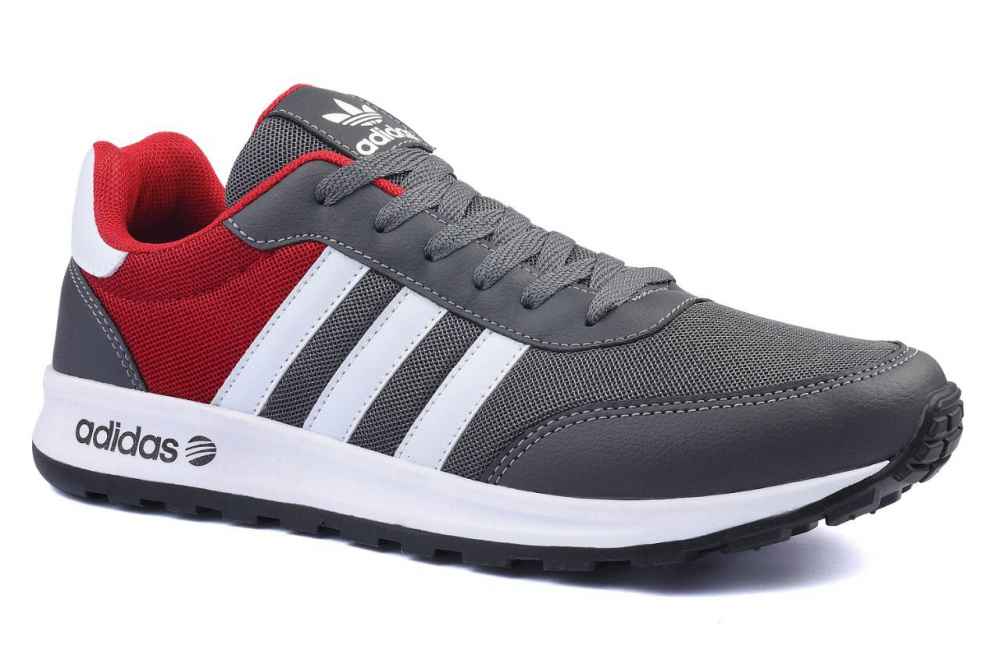 Tênis Neo Racer 2 Grafite/Vermelho - Jop Shoes