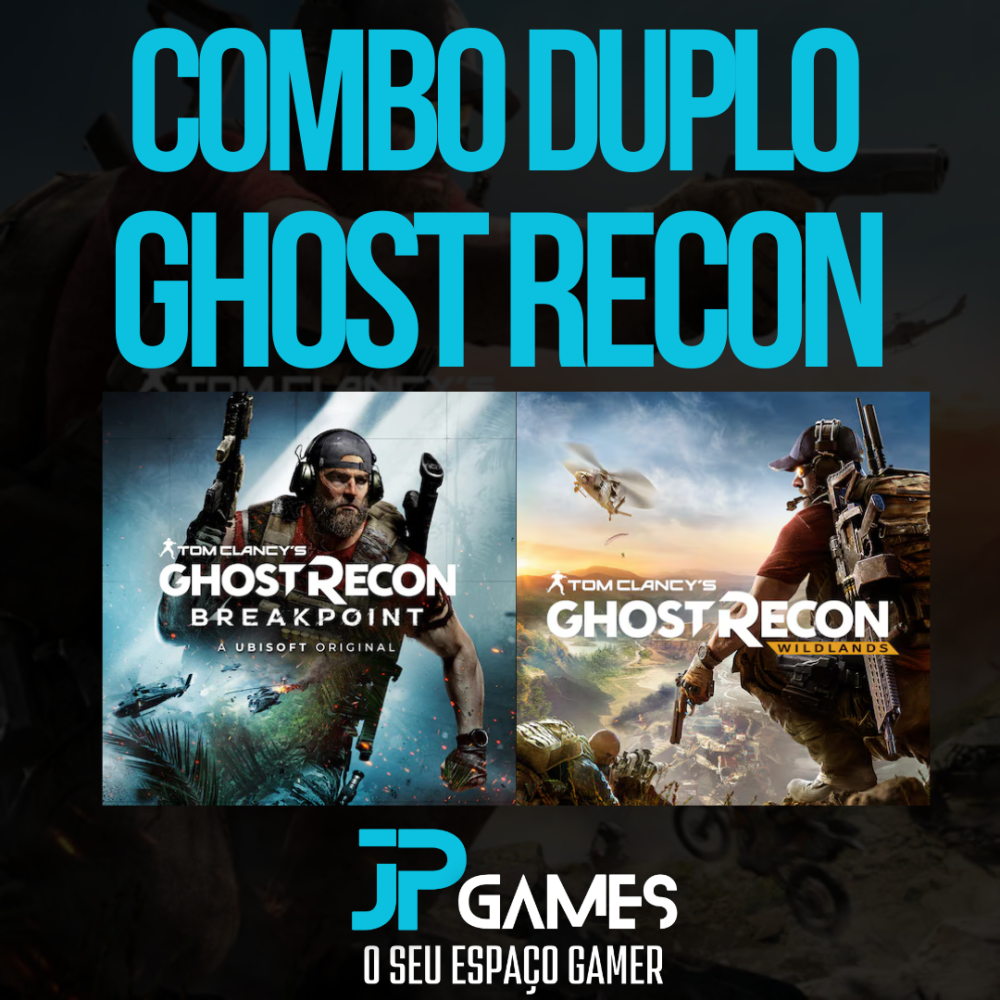 Combo Duplo: Ghost Recon Wildlands + Ghost Recon Breackpoint - Jp Games ...