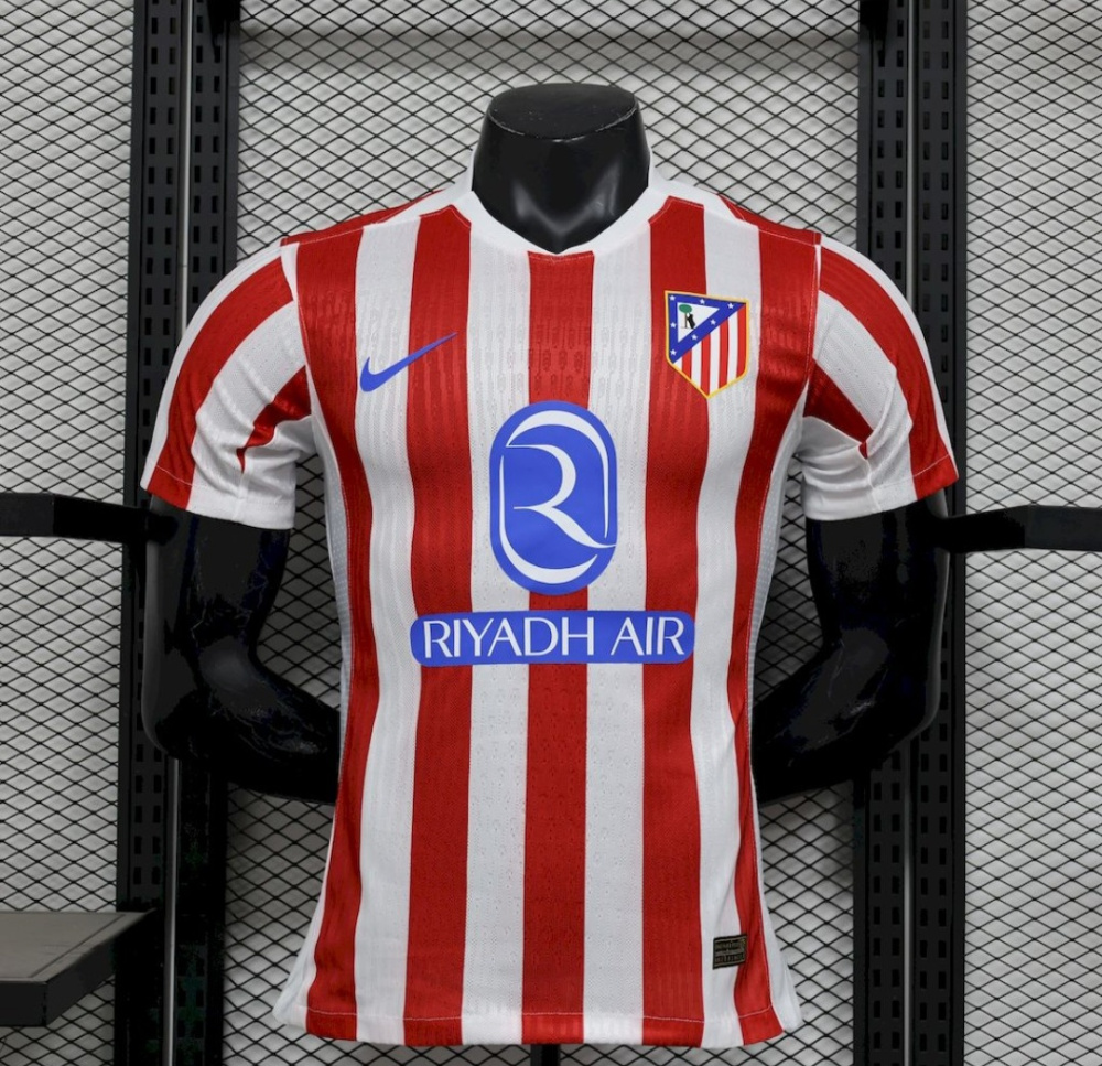 Camisa Atlético Madrid Home 25/26 - Jogador - JRocha Store