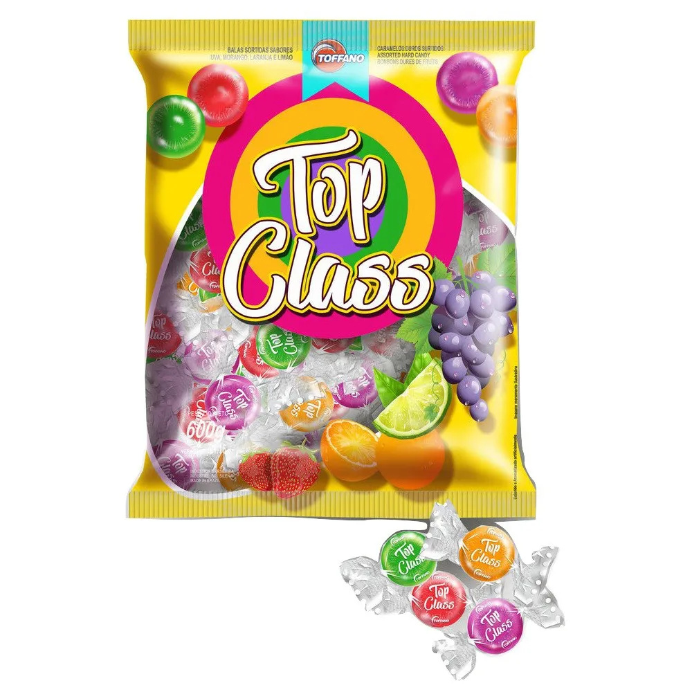 Bala Soft Top Class 600g - Jumbo Para Cadeia