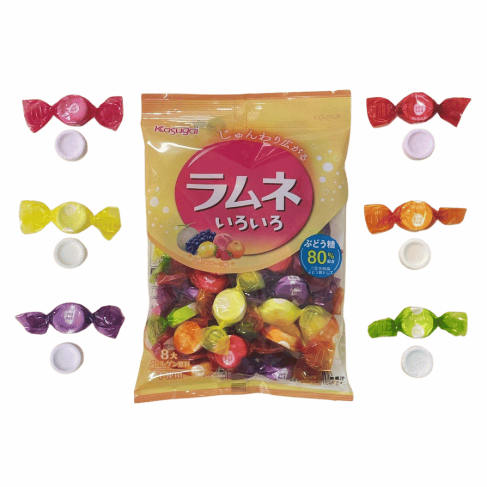 Bala sabor frutas sortidas. - K-You