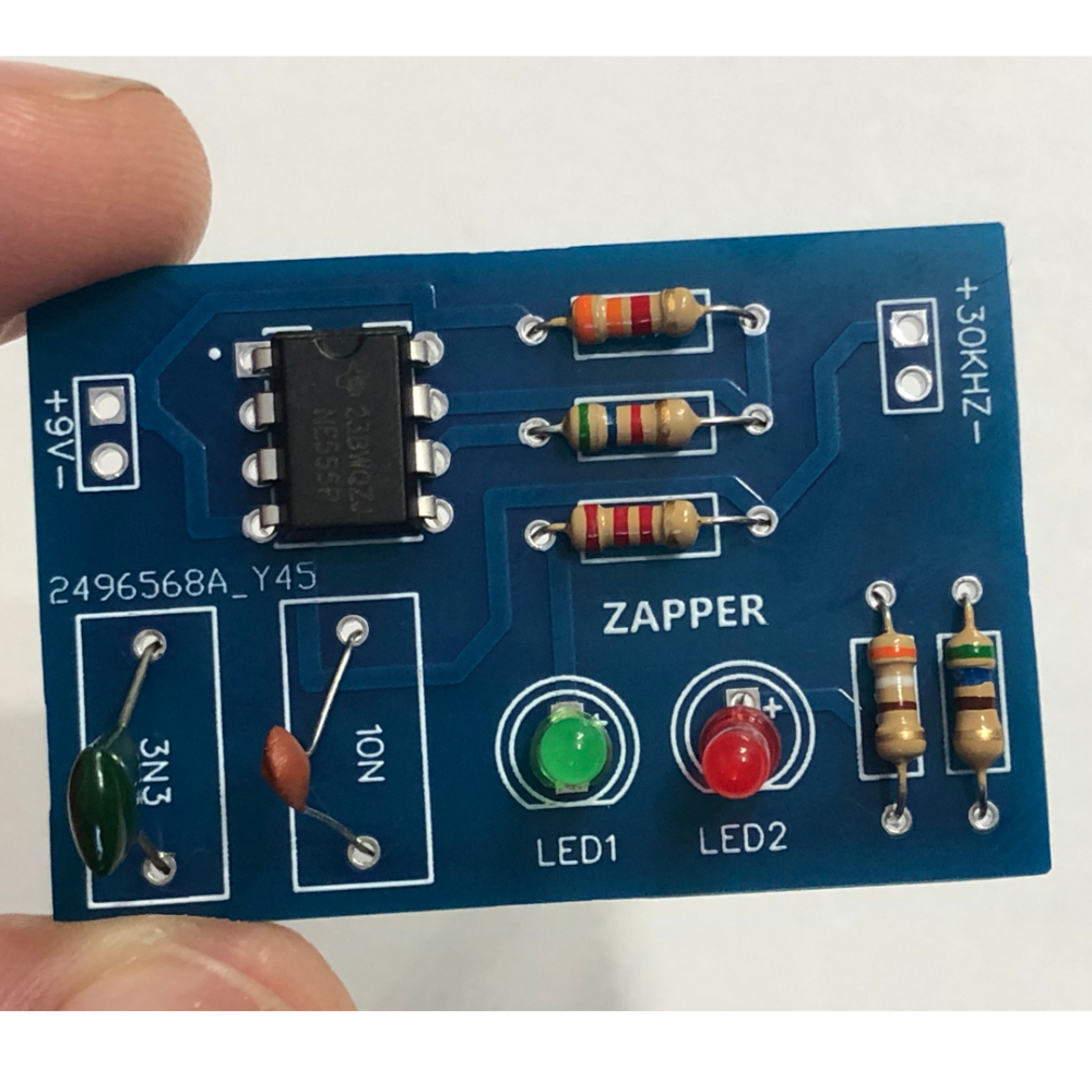 Kit Zapper DIY - Placa + Componentes Eletrônicos - Kadu Magalhães