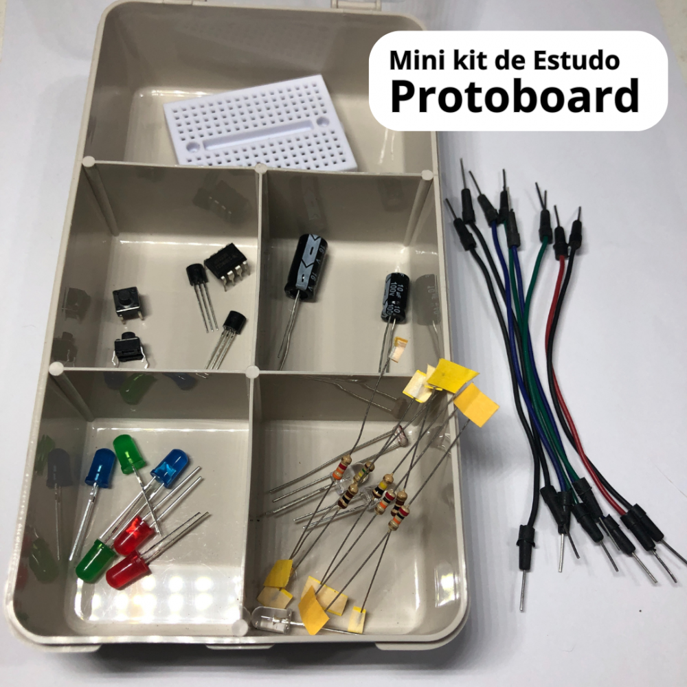 Mini Kit Protoboard Estudo - Kadu Magalhães