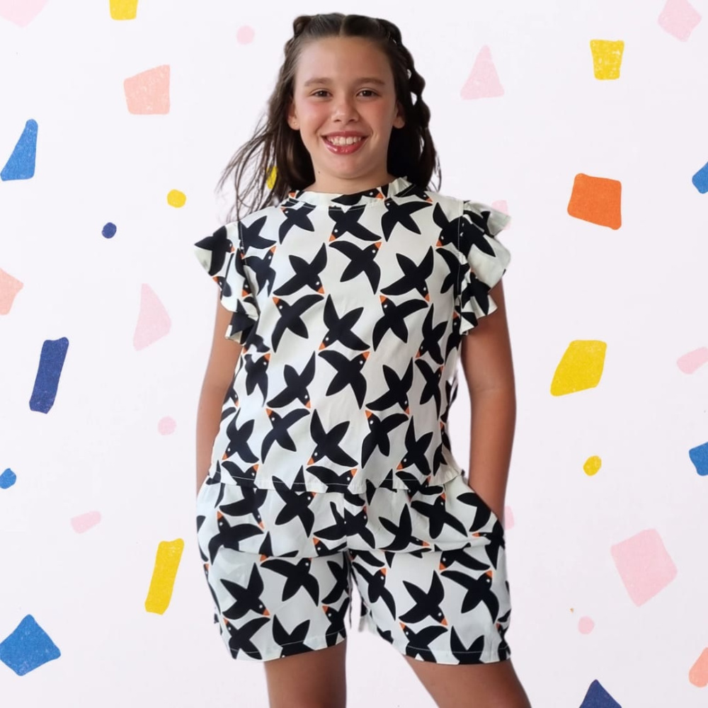 Conjunto Infantil Plus Size Short Blusa Soltinho - Kampy Kids Plus ...
