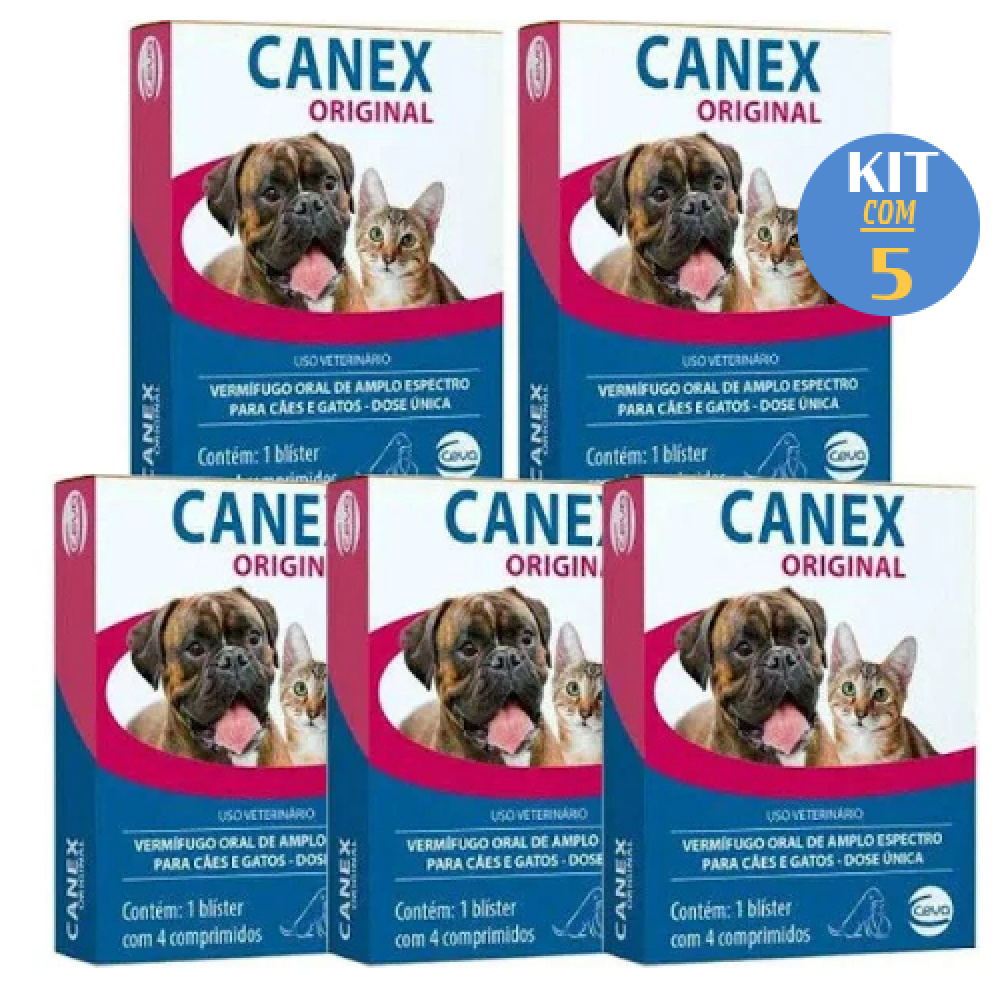 KIT CANEX 5 CAIXAS - Kão e Gatto
