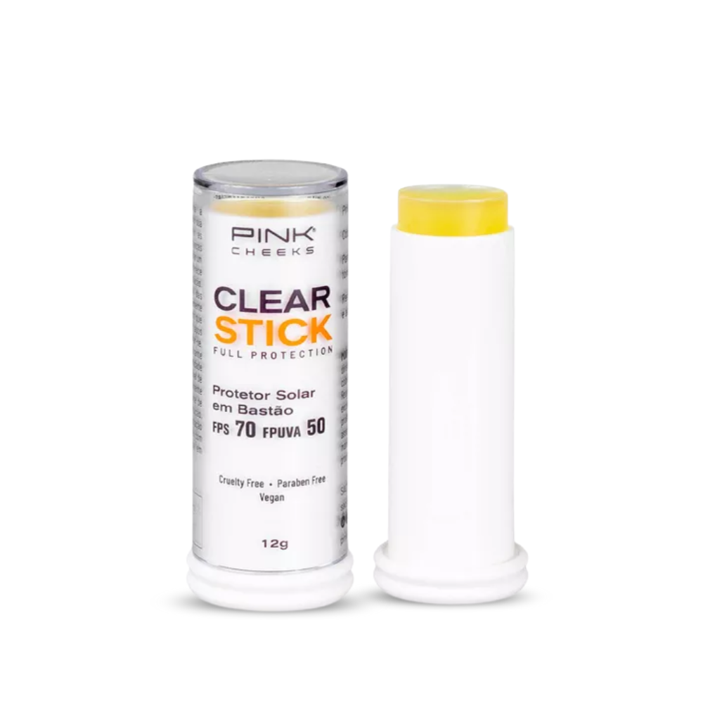 Clear Stick FPS 70 Full Protection - Protetor Solar em Bastão - Karolfarma