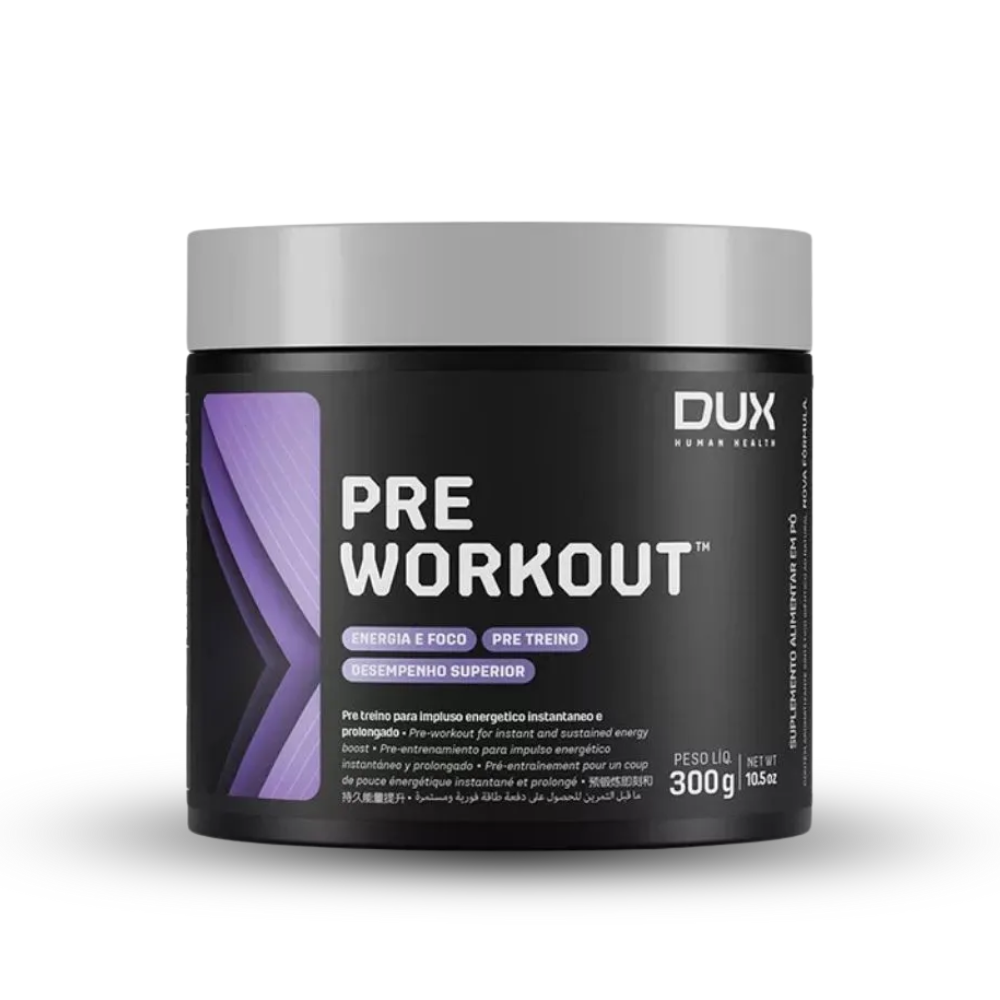 Pre Workout DUX Pré-Treino Original 300 g - Karolfarma