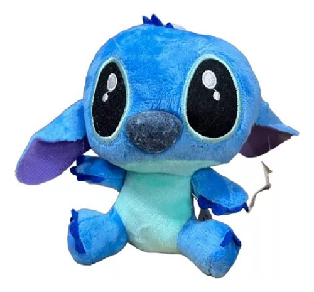 Boneco Pelúcia Stitch Desenho Animado 20cm - Azul - Kerotek Variedades ...