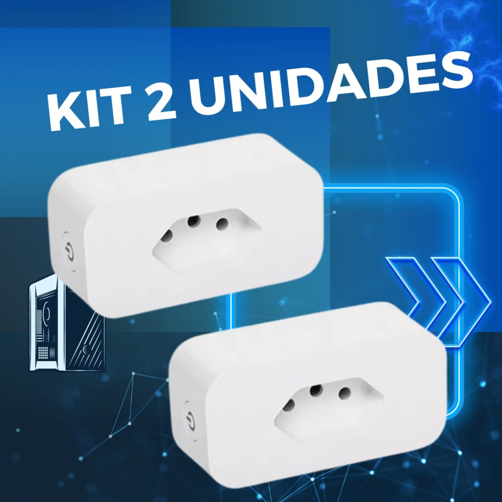 Kit Tomada Inteligente Wi-fi 16a Padrão Brasil - Kel Imports