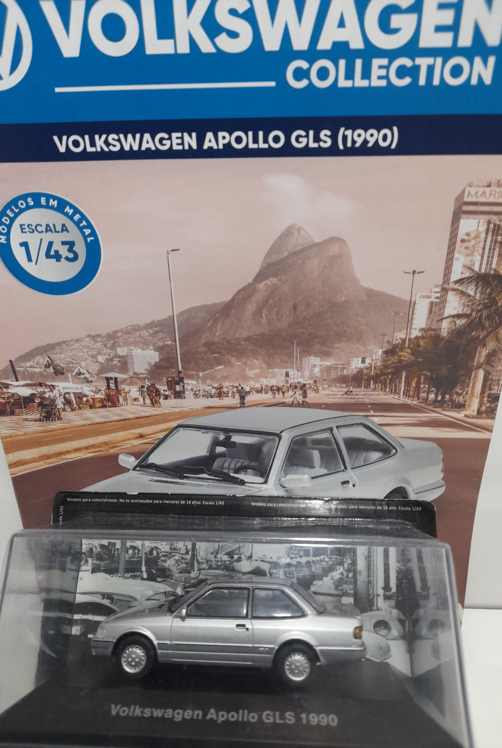 Volkswagen Apollo GLS 1990 - Kom_geleia Colecionáveis