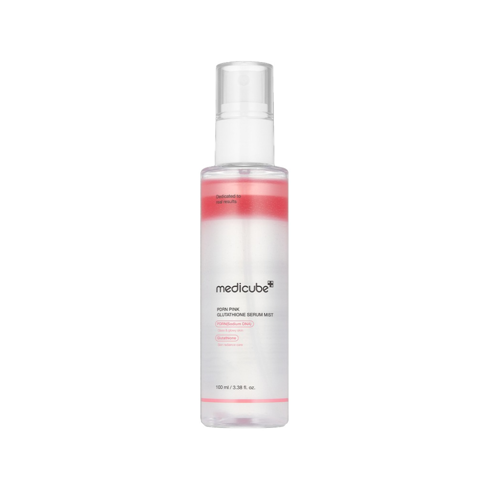 Bruma facial clareadora com PDRN Medicube PDRN Pink Glutathione Serum ...