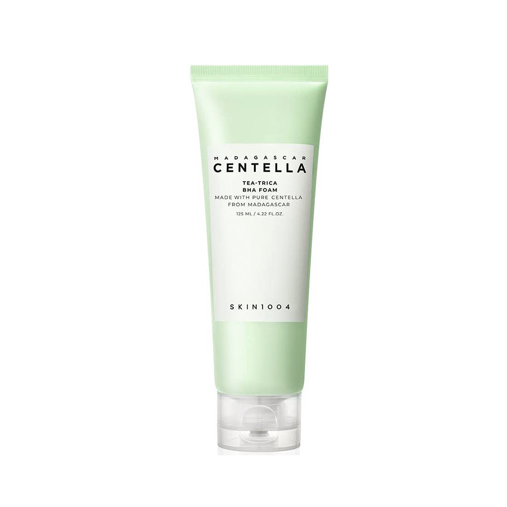 Espuma de limpeza facial para acne SKIN1004 Madagascar Centella Tea ...