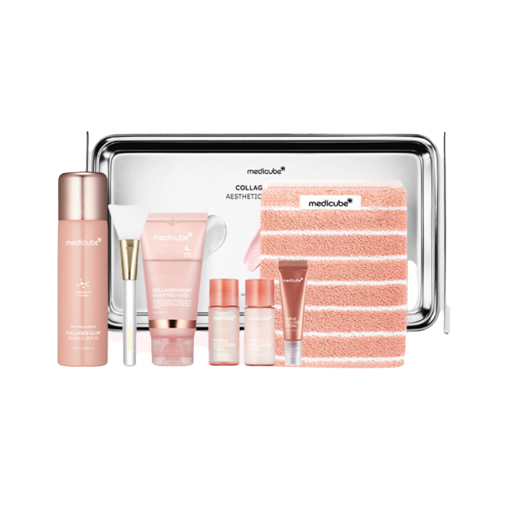 Kit Edição Limitada Medicube Collagen Glow Aesthetic Special Set 7pçs ...