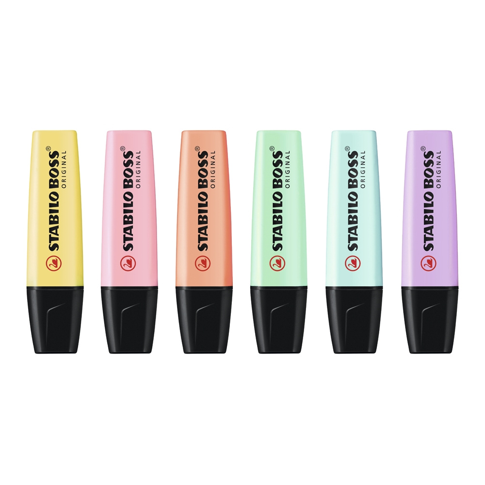 Stabilo Boss Pastel Original - Unidade - Papelaria Fases