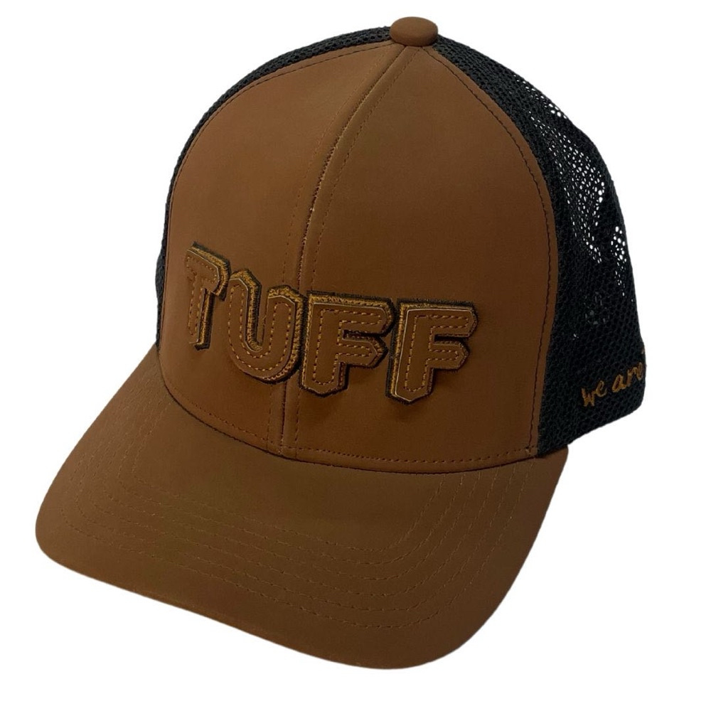 BONÉ TUFF WOOD - MARROM TELA PRETA - LANCY COUNTRY STORE