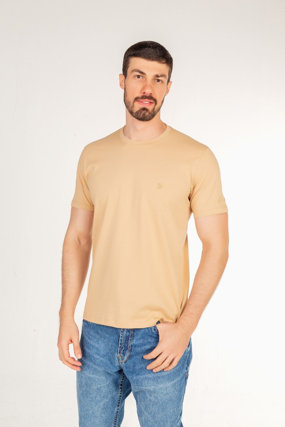 Camiseta Ox Horns Nude 8045 - LANCY COUNTRY STORE