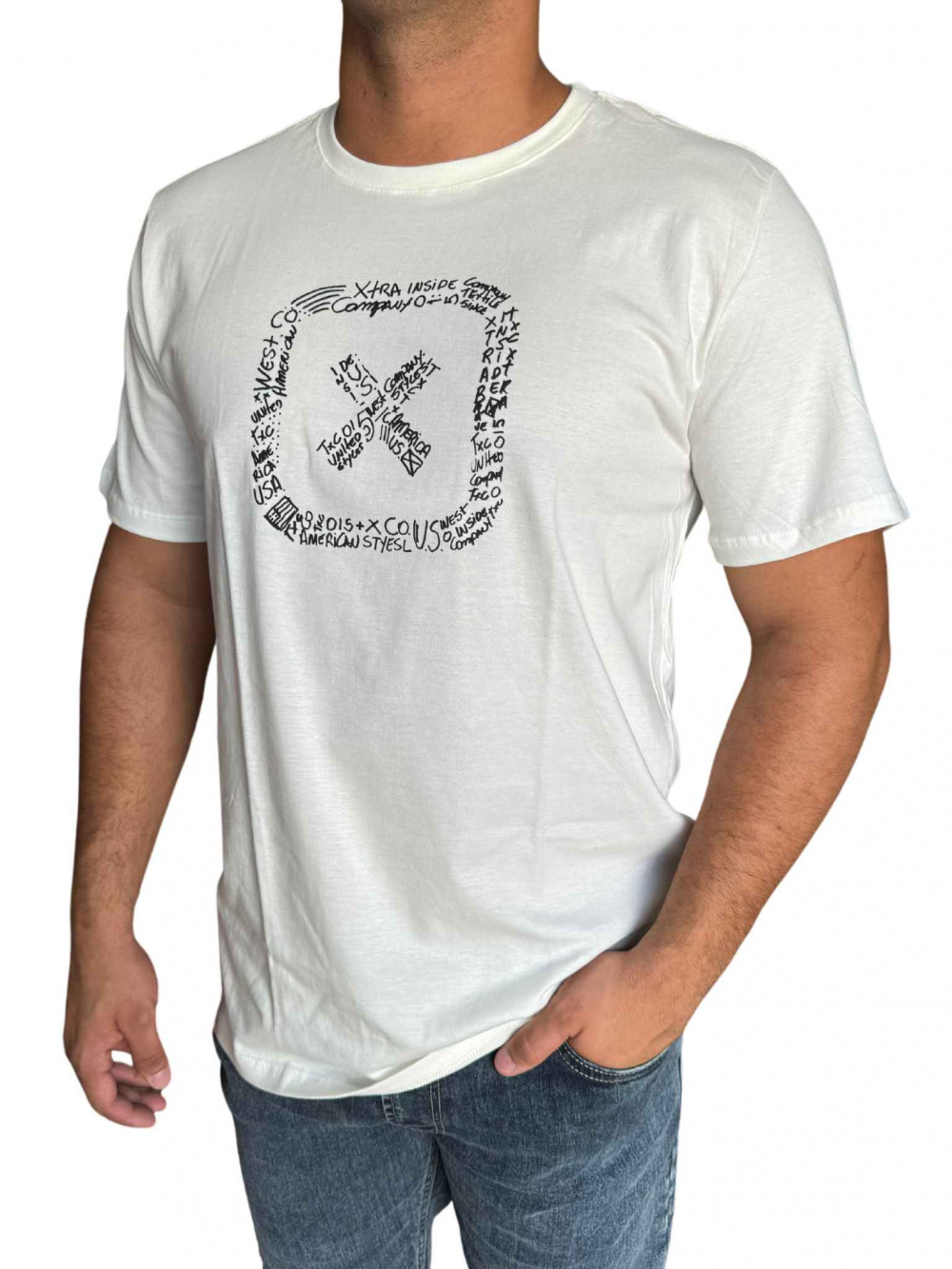 CAMISETA TXC 192050-OFF WHITE - LANCY COUNTRY STORE